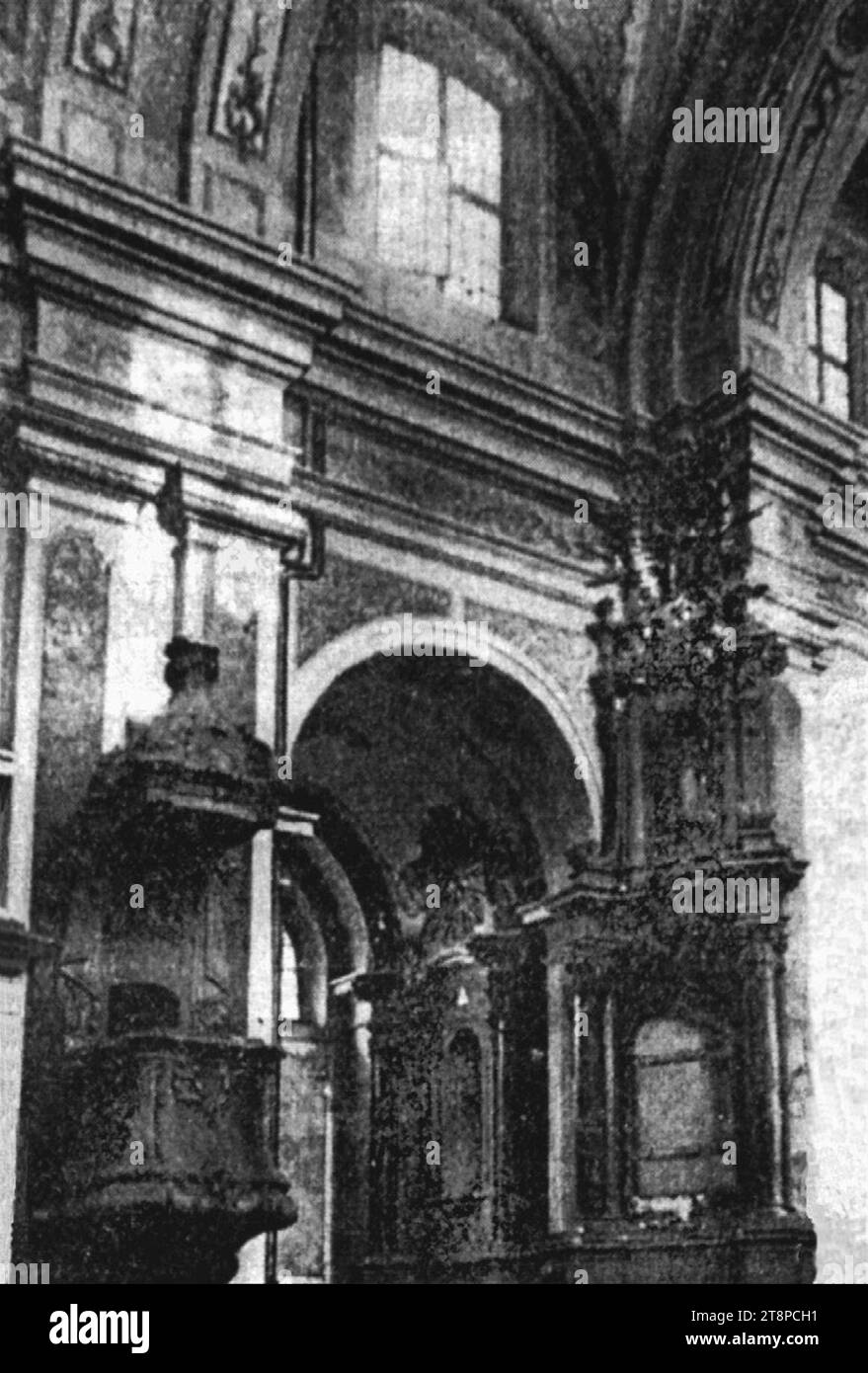 Viciebsk, Bernardynski. Віцебск, Бэрнардынскі (1930-41 Stock Photo - Alamy