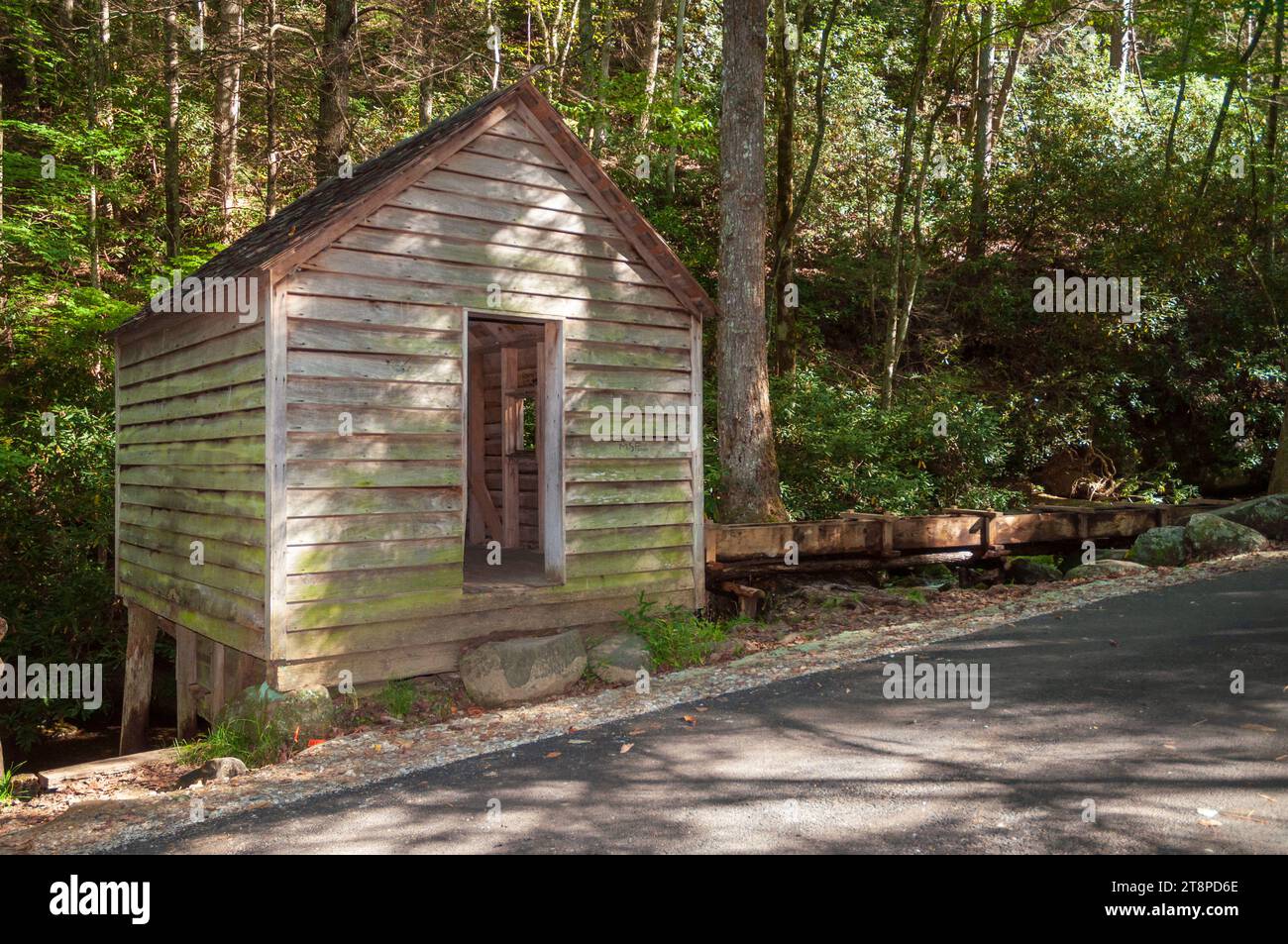 Homestead and Mill at Great Smoky Mountains National Park in North ...