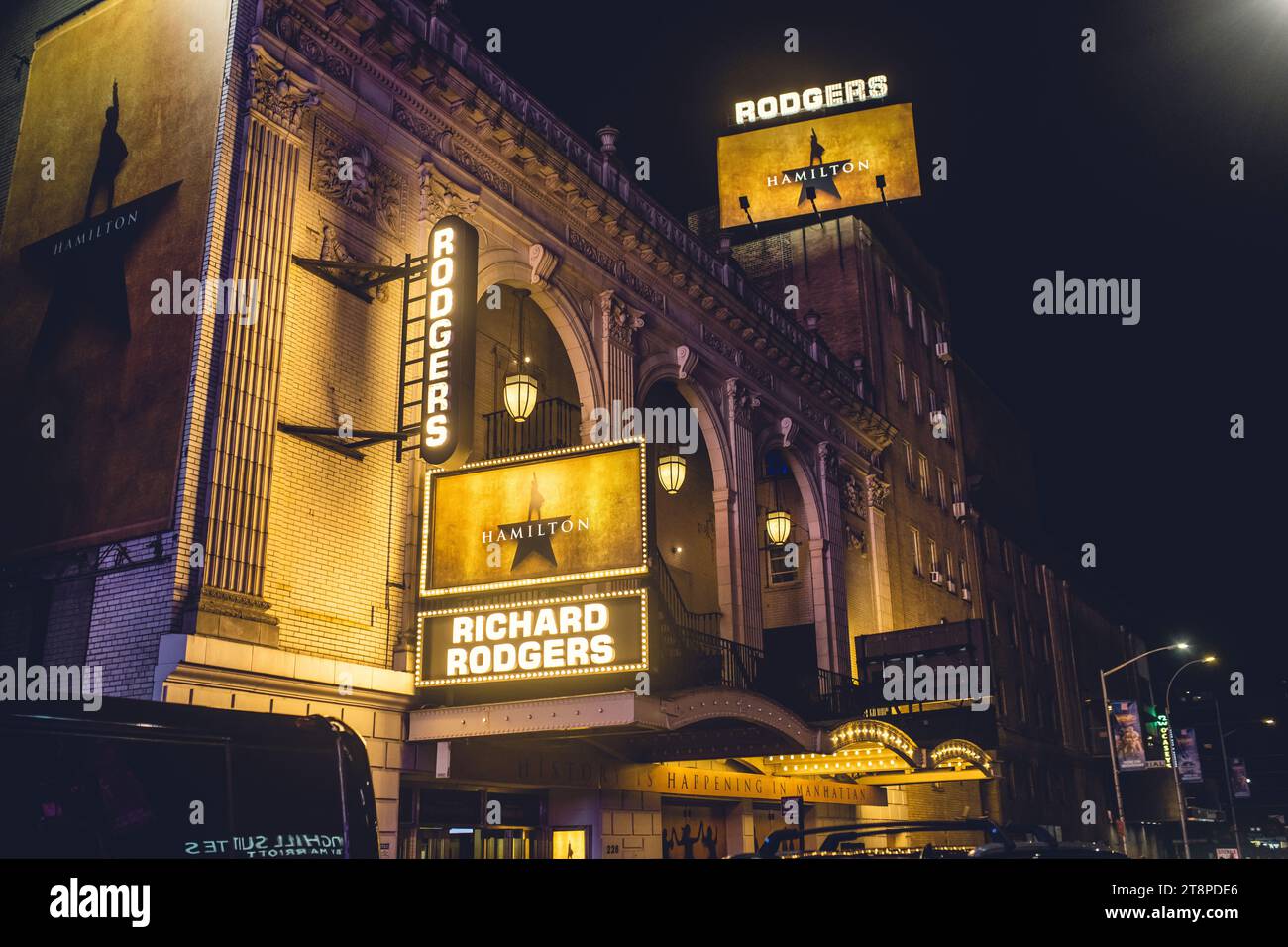 Richard rodgers theater in new york 2023 hi-res stock photography and ...