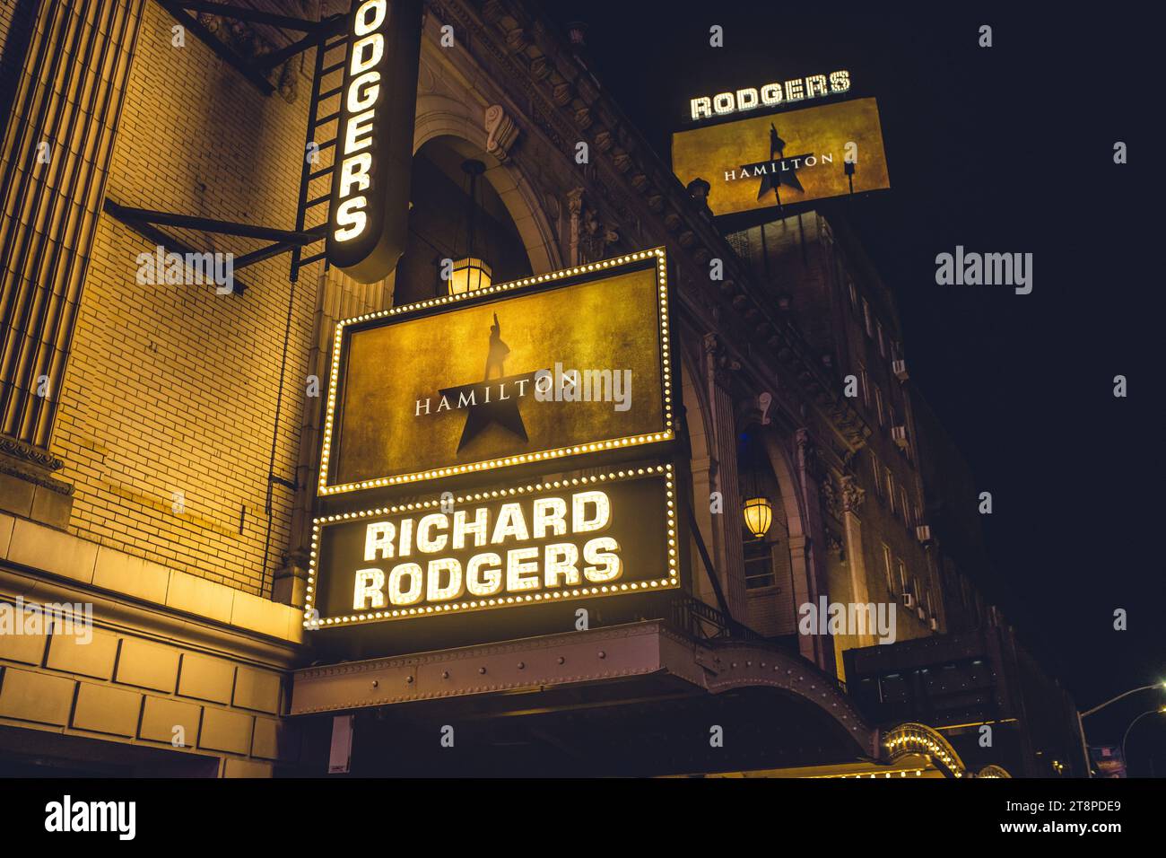 Richard Rodgers Theater in New York Stock Photo - Alamy