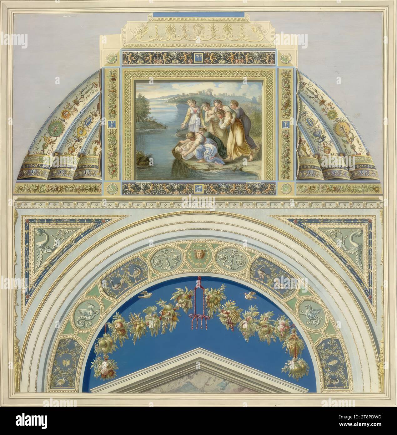 Raphael's loggias in the Vatican: Series II/8, Raphael's loggias in the ...