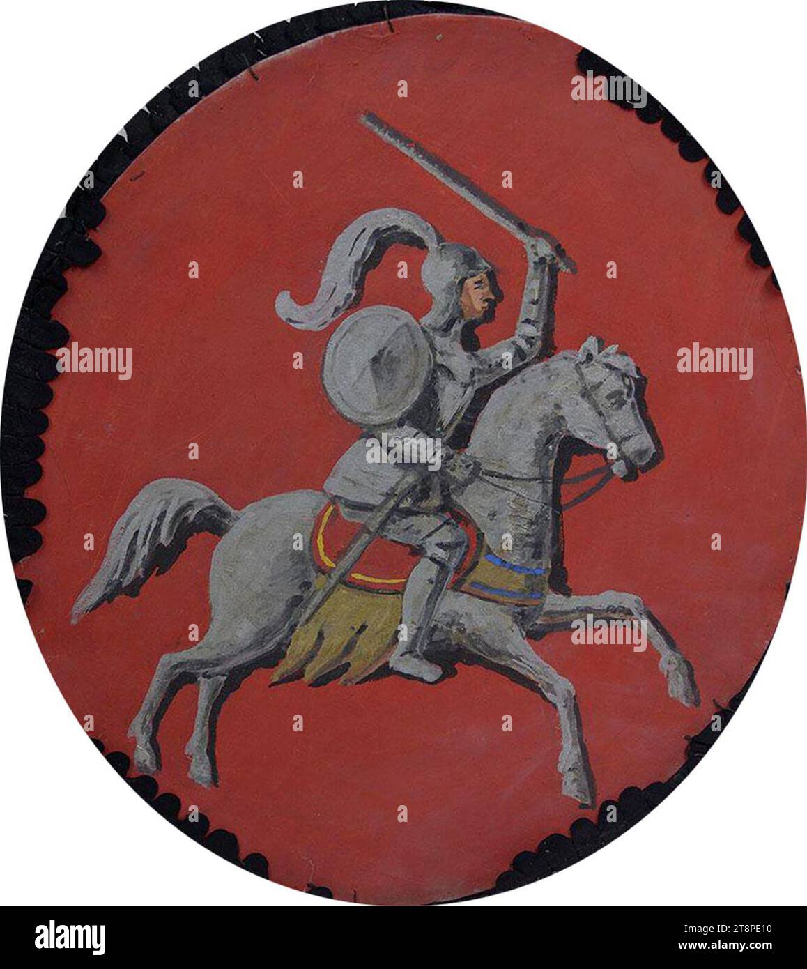 Viciebsk, Pahonia. Віцебск, Пагоня (1881-94 Stock Photo - Alamy