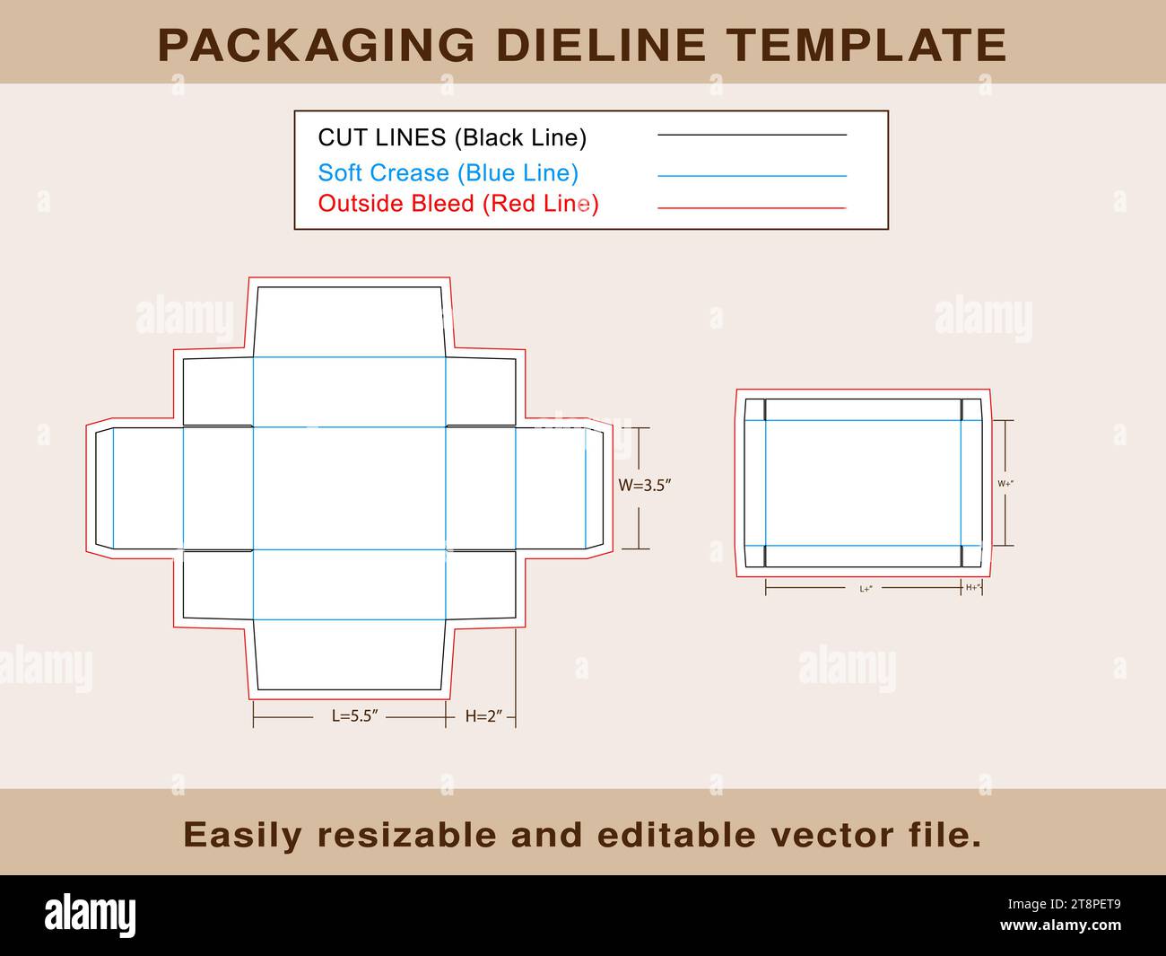 Mini Shoe Box, Favour Gift Box Die line Template Editable Vector File ...
