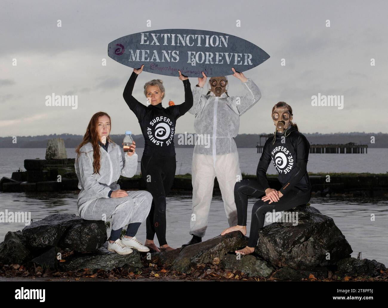 EDITORIAL USE ONLY (left to right) Helen Armstrong, Ali Bryans, Aine ...