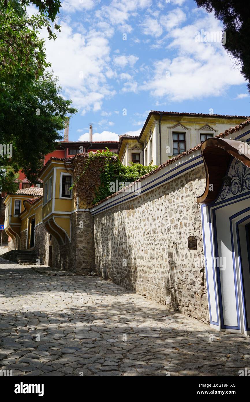 Plovdiv, located on the shores of the Maritsa river in the historic ...