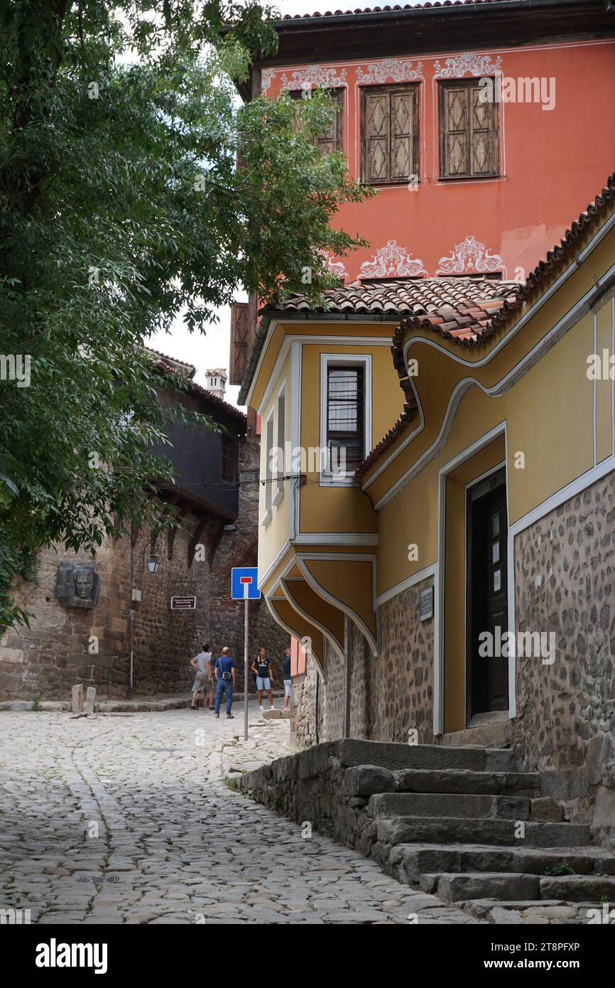 Plovdiv, located on the shores of the Maritsa river in the historic ...