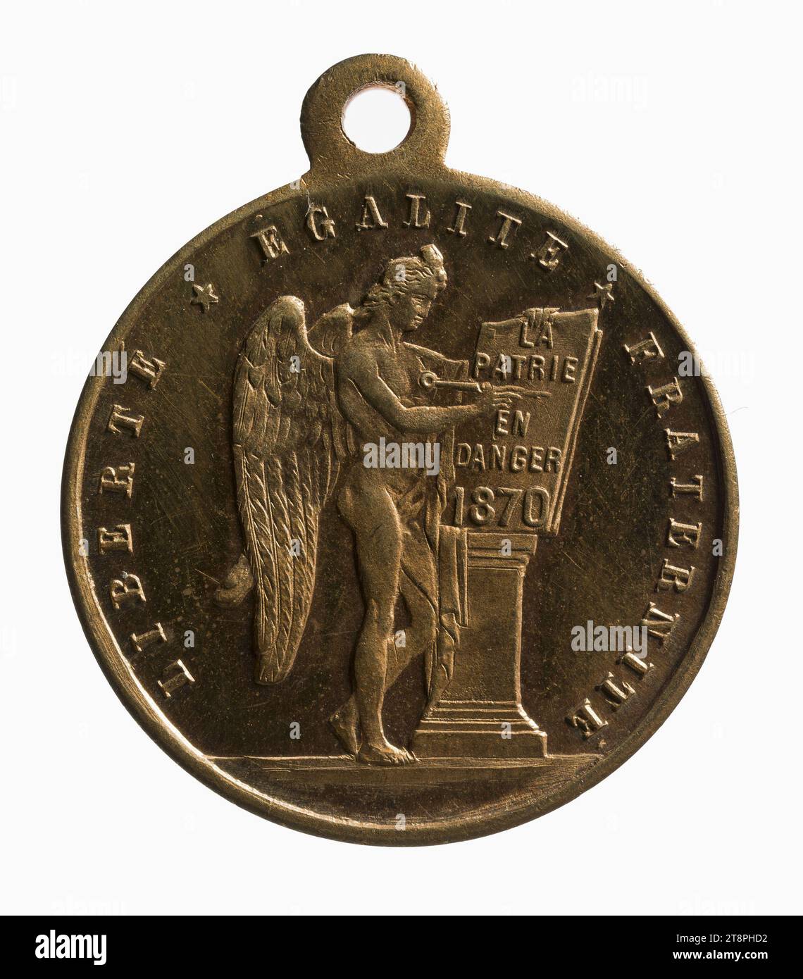 Guiseppe Garibaldi and the country in danger, 1870, Array, Numismatic ...