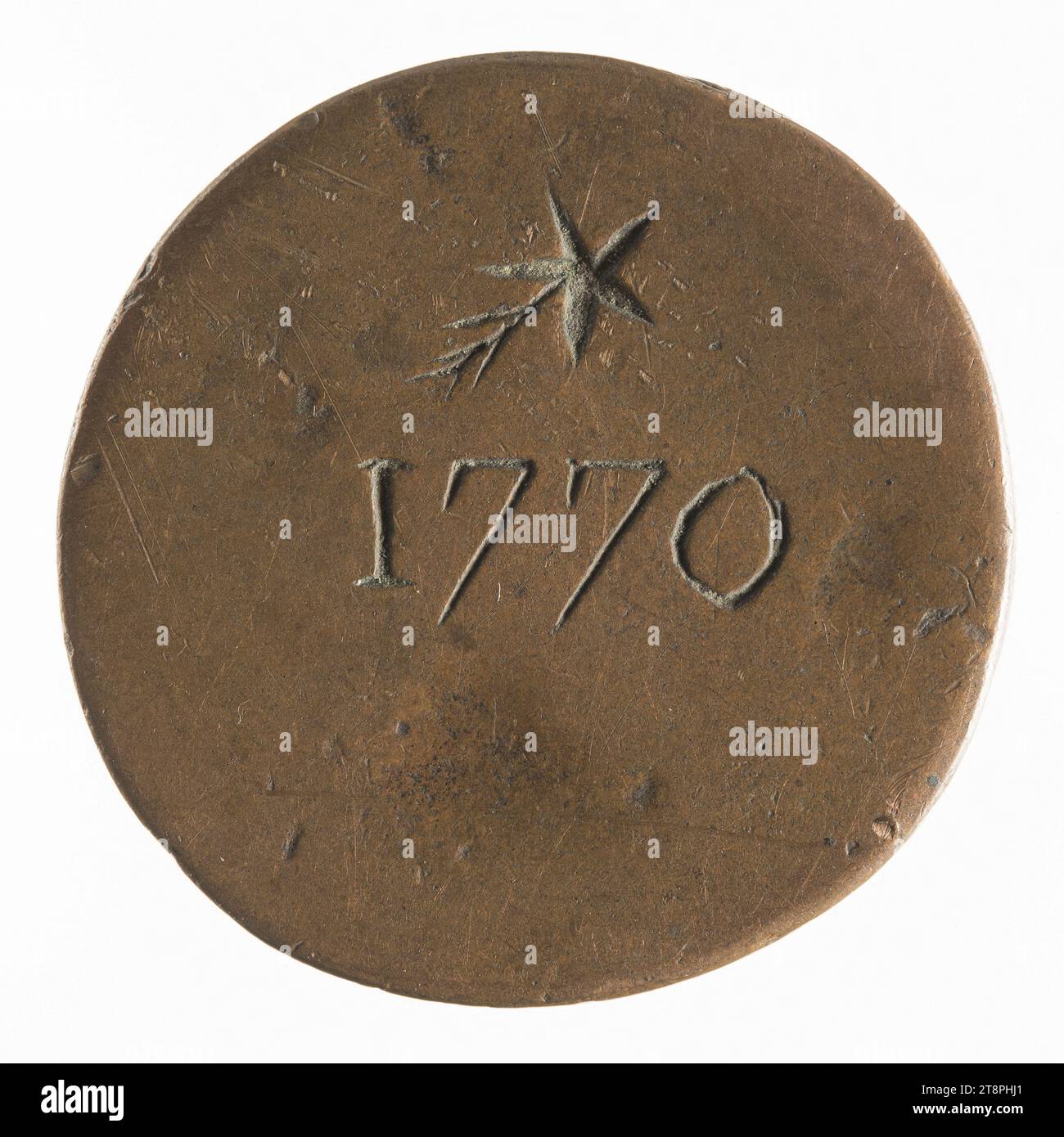 Halles et marchés de Paris: Crete, 1770, In 1770, Numismatic, Token ...