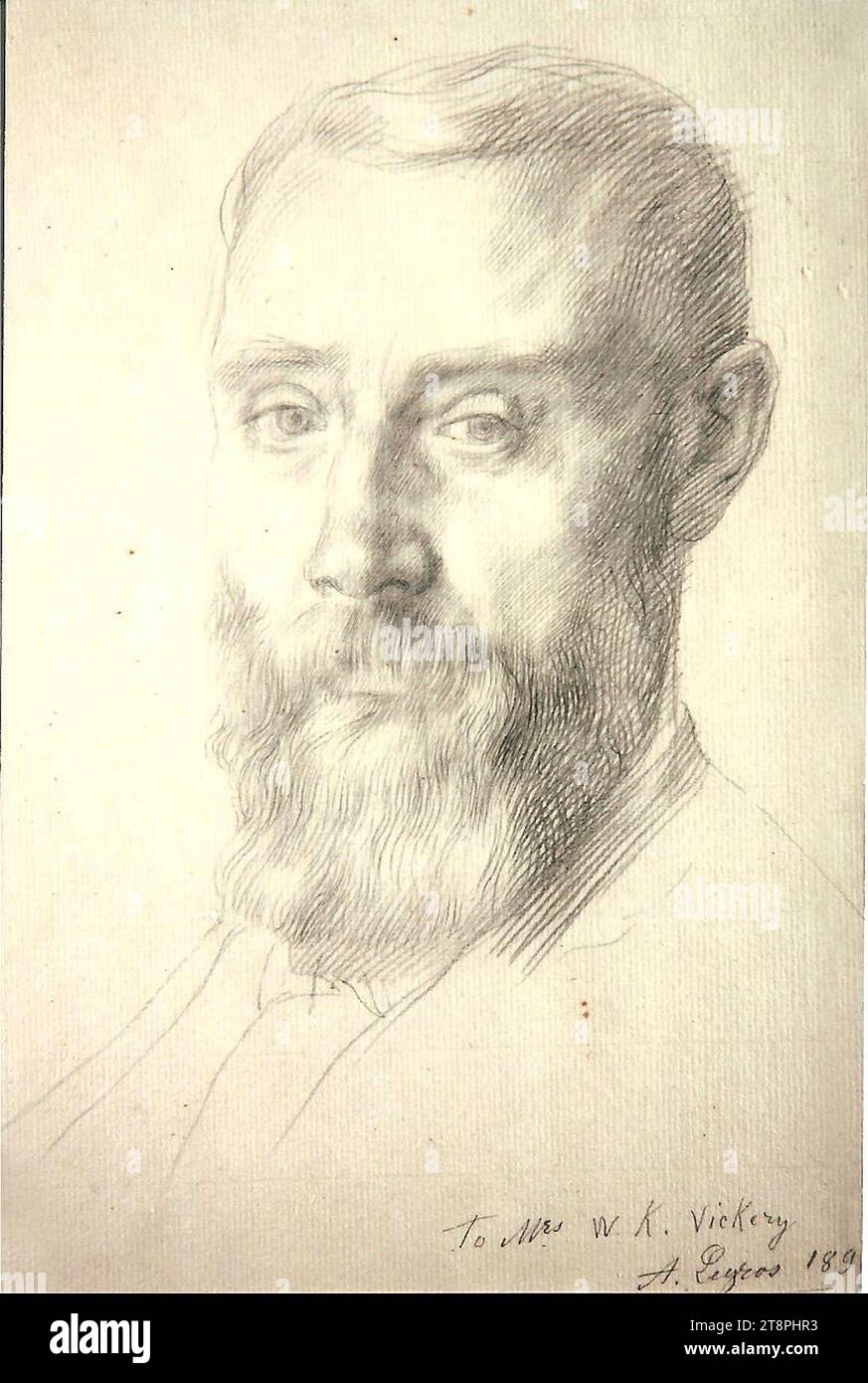 Vickery Atkins and Torrey - Portrait of William Vickery Stock Photo - Alamy