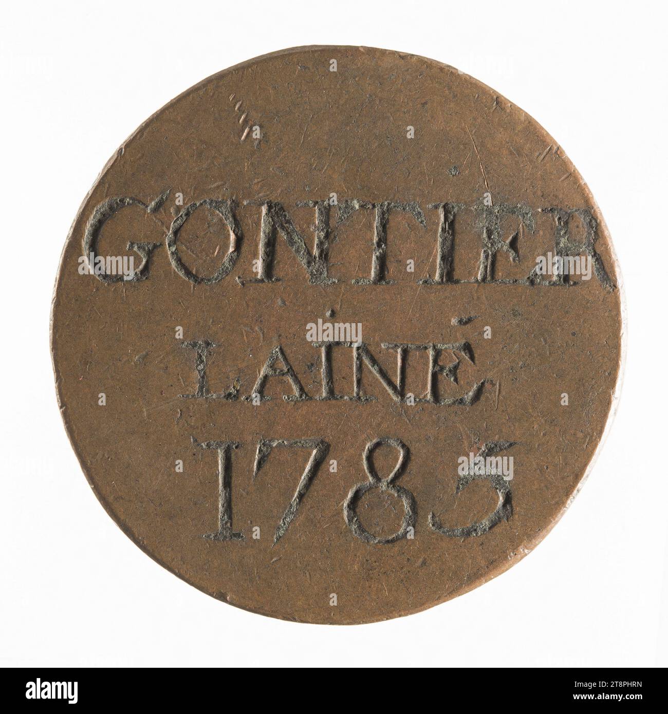Halles et marchés de Paris: Gontier Lainé, 1785, In 1785, Numismatic ...