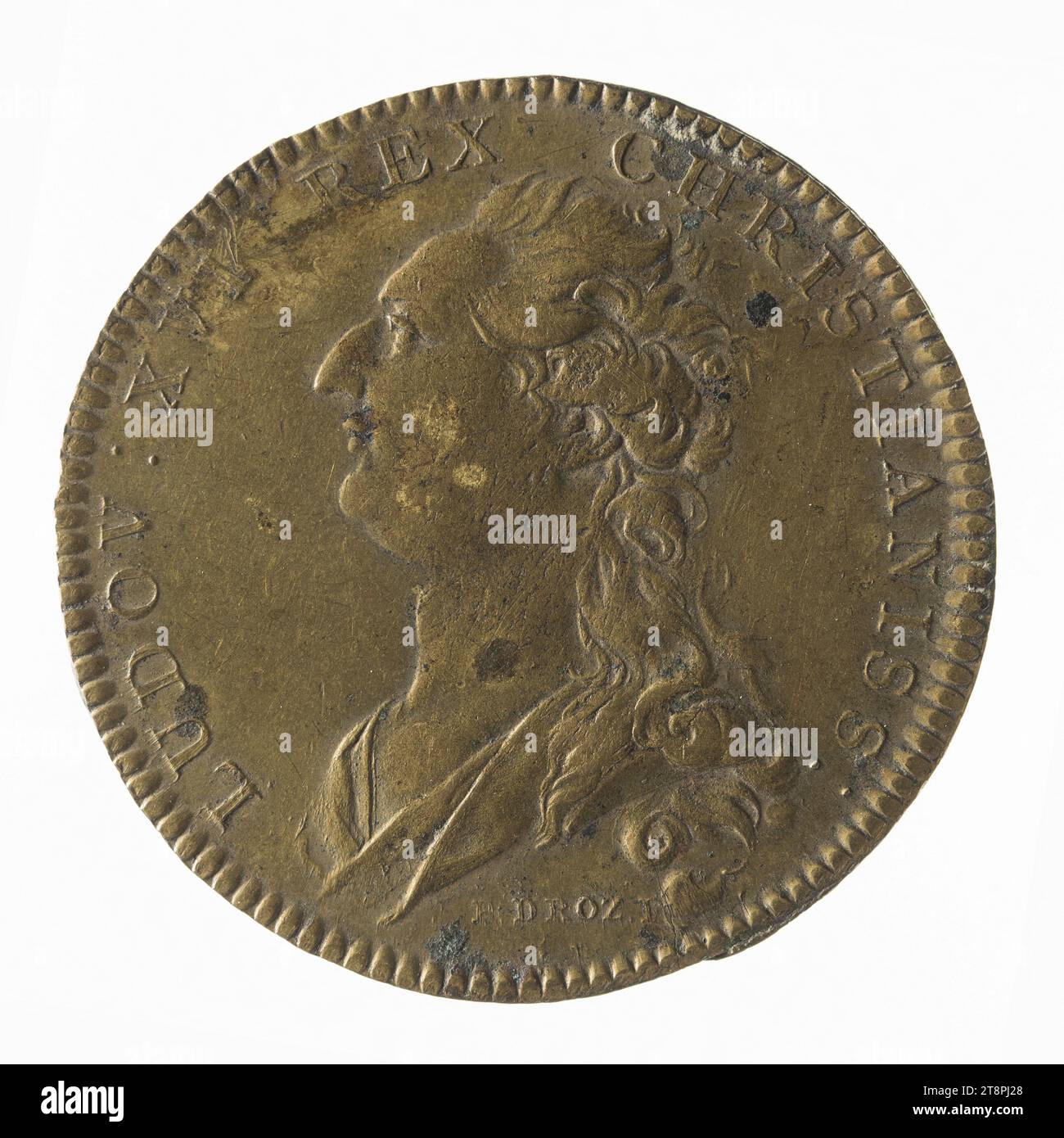 Halles et marchés de Paris: N. Davide (on the reverse side of a Louis ...