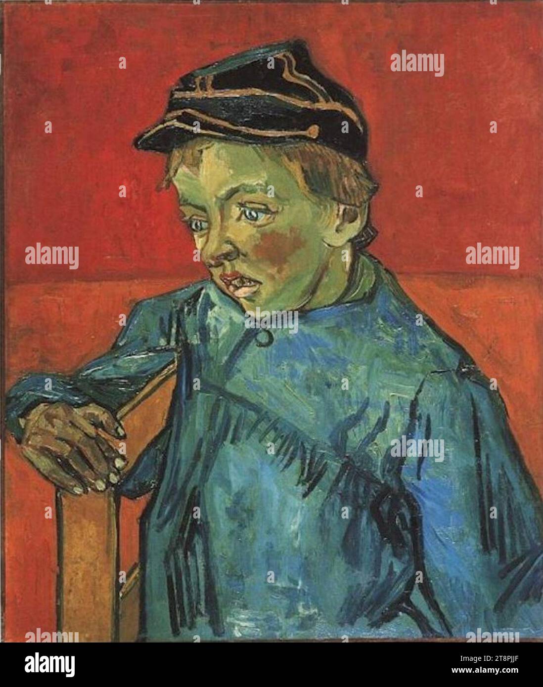 Vincent van Gogh - Gamin au Képi (Camille Roulin), 1888 Stock Photo - Alamy