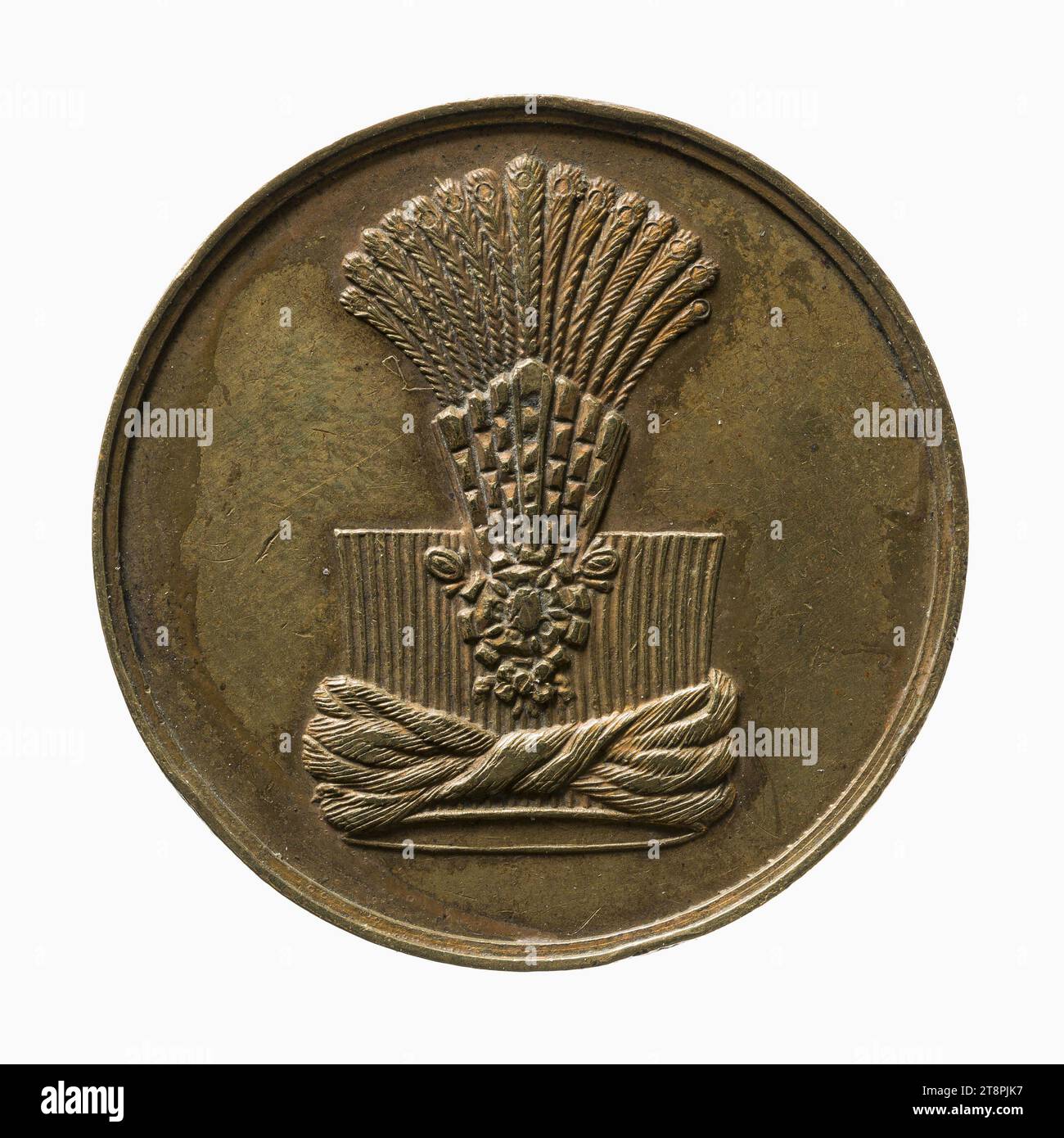 Token with Arabic characters (visit of the shah of Persia ?), 19th ...