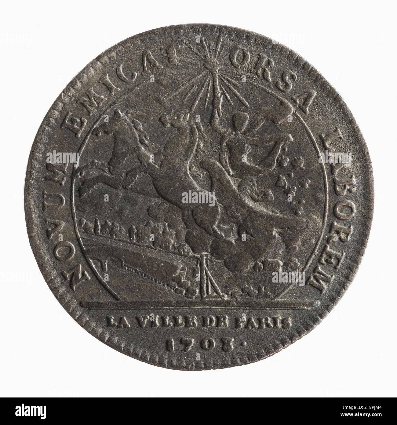 Token of the City of Paris, 1708, Array, Numismatic, Token (numismatic ...