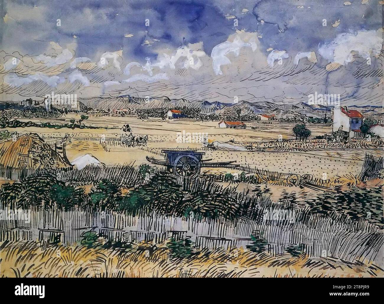 Vincent van Gogh - La moisson en Provence (1888 Stock Photo - Alamy