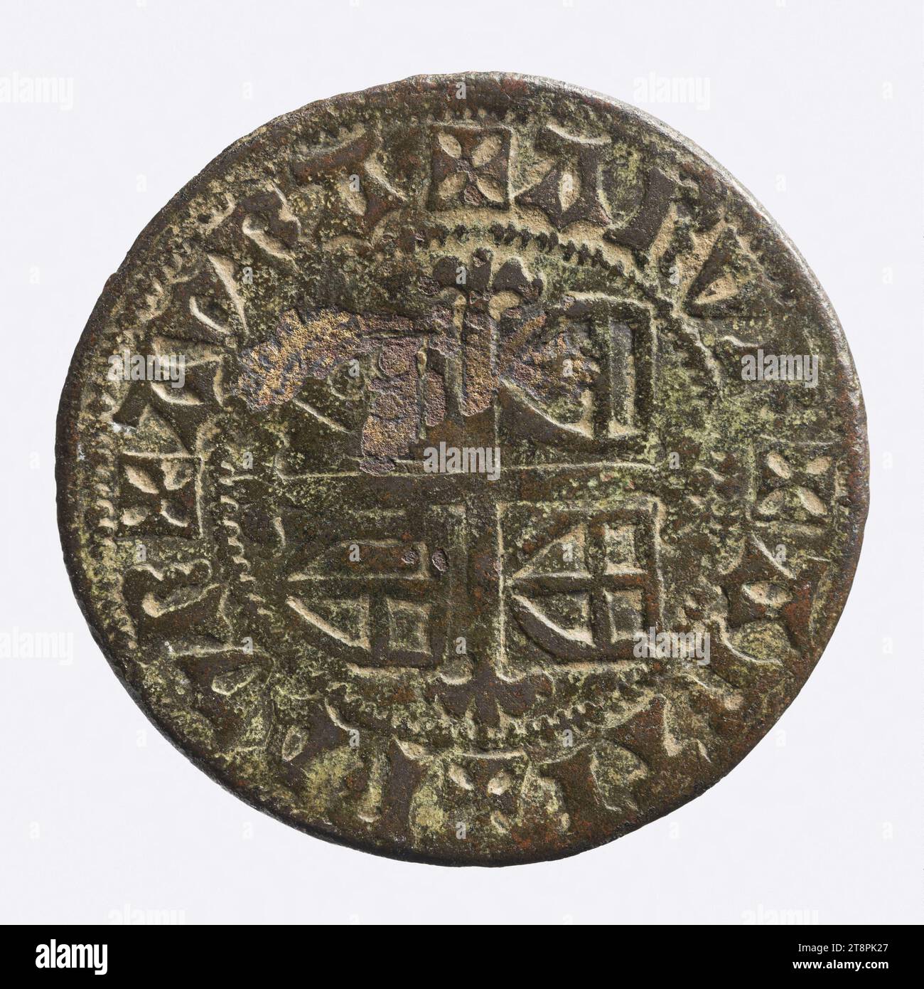 Token with the lion of St. Mark, 13th-15th century, Numismatic, Token ...