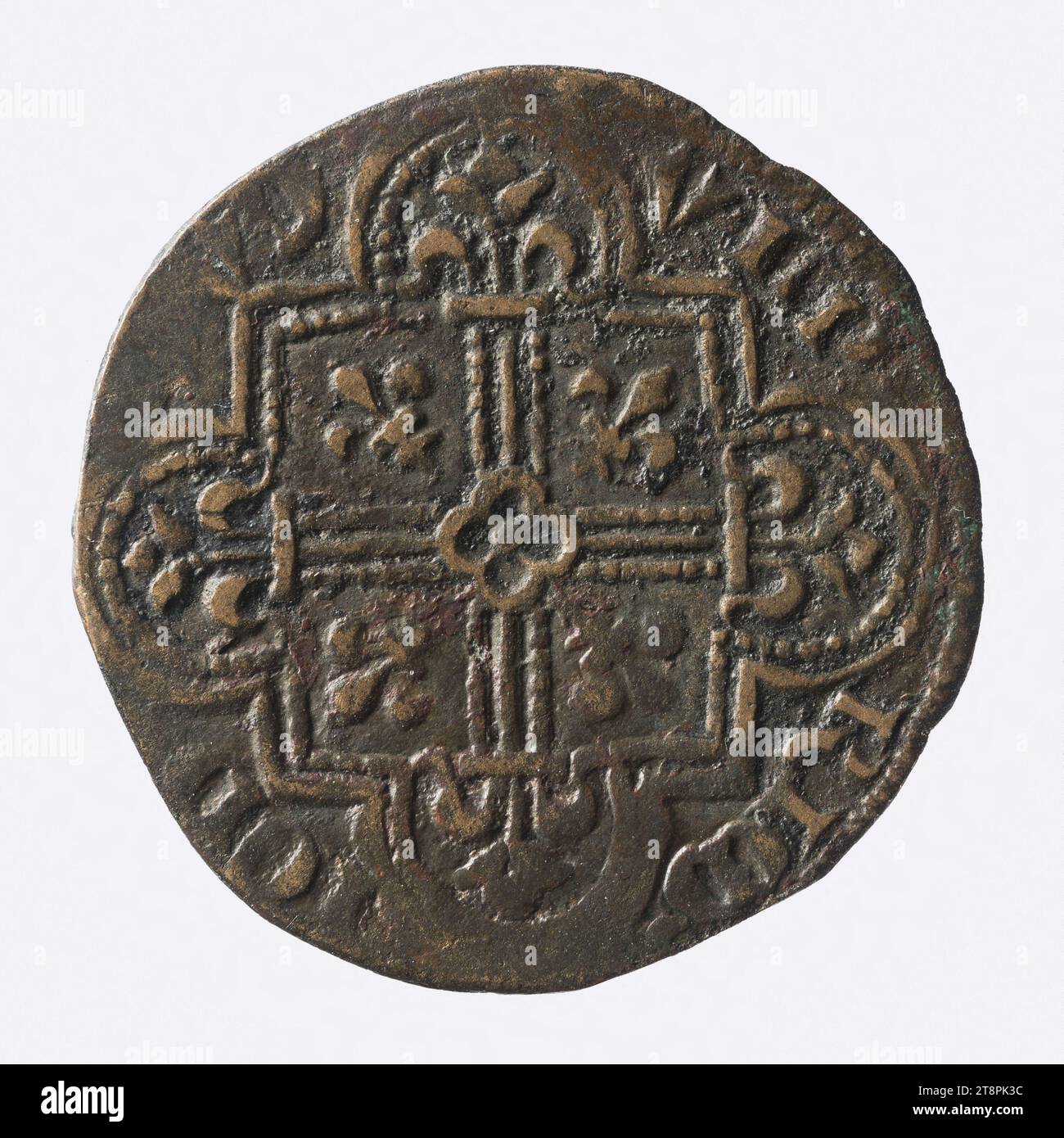 Token with a standing king, 13th-15th century, Numismatic, Token ...
