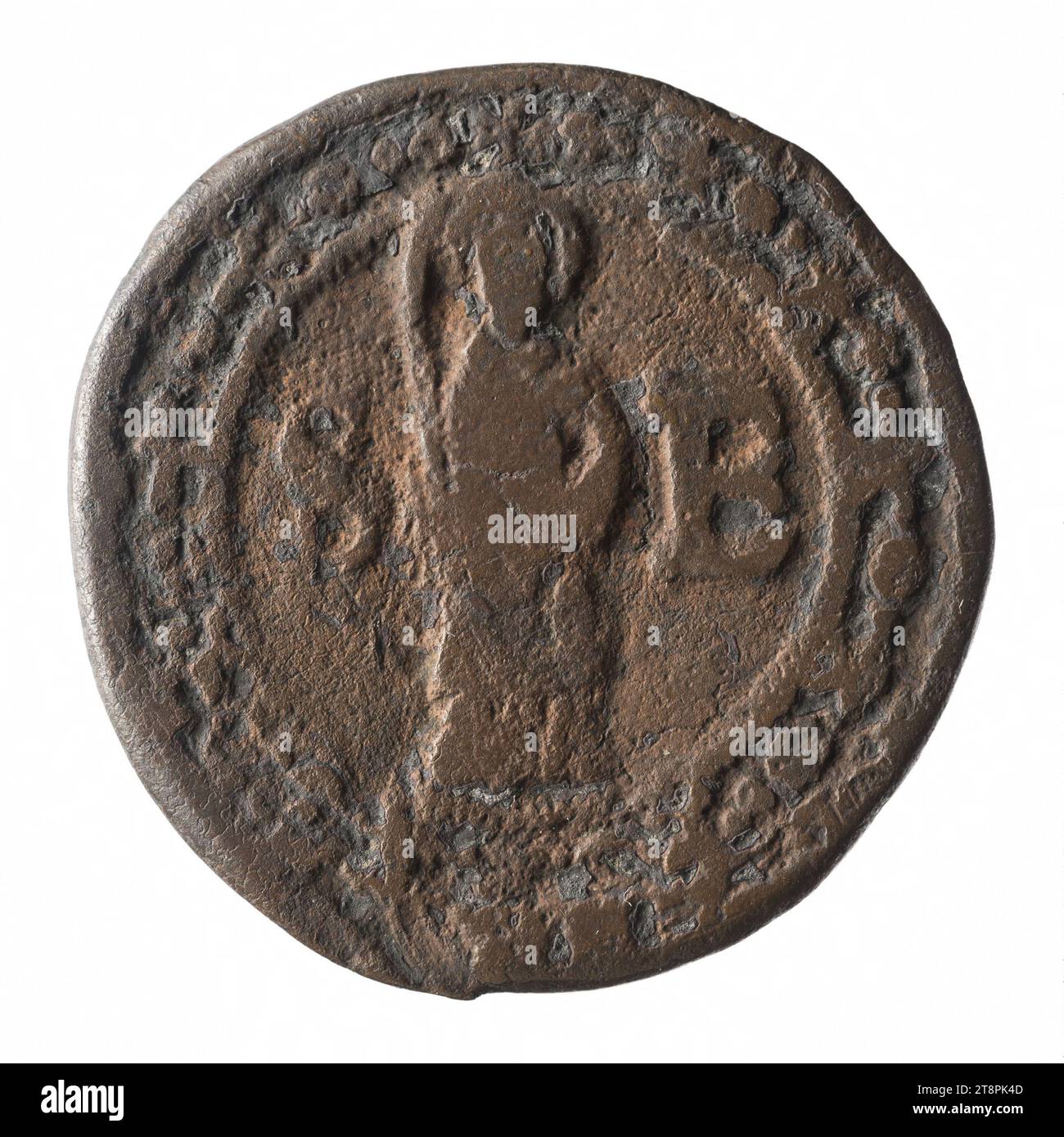 Counting token with Saint, 13th-15th century, Numismatics, Coin, Copper ...