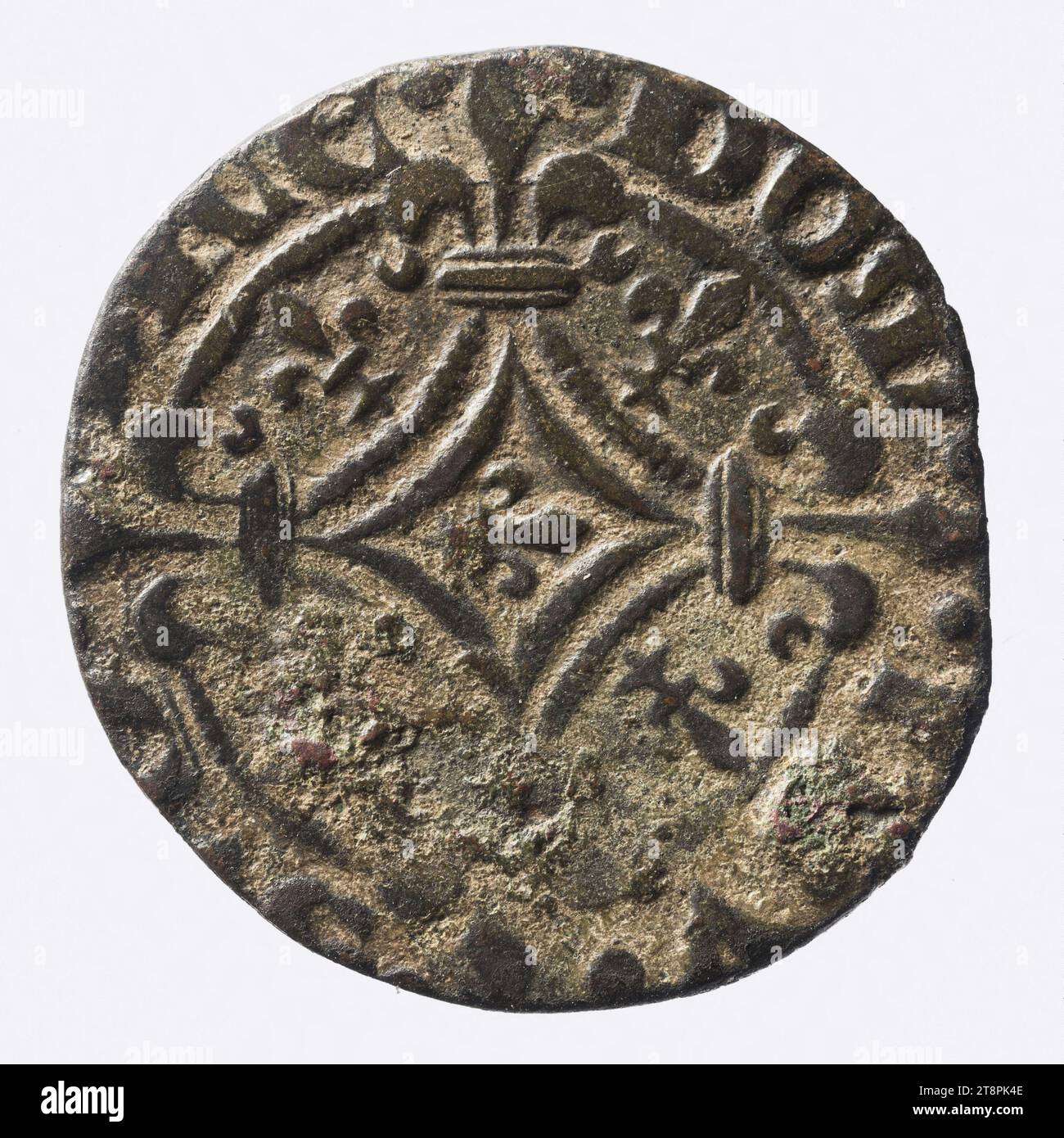 Token with a standing king, 13th-15th century, Numismatic, Token ...