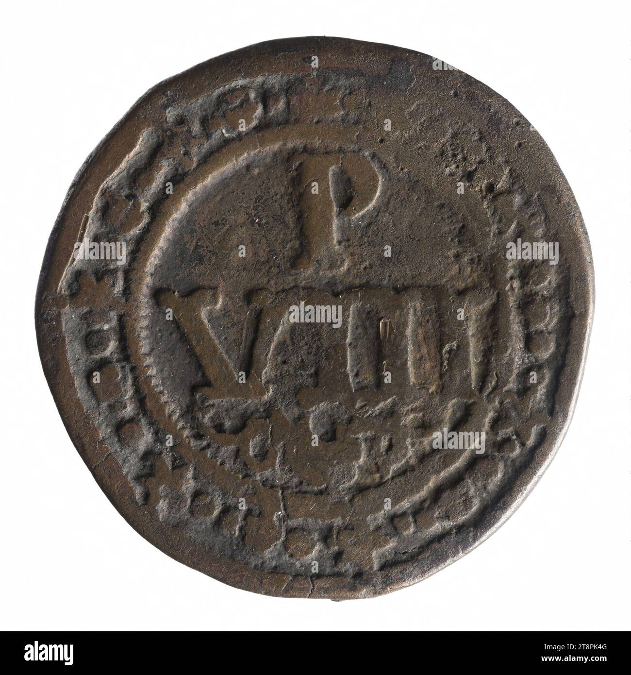 Token of account to the Saint, XIIIth-XVth century, Numismatic, Token ...