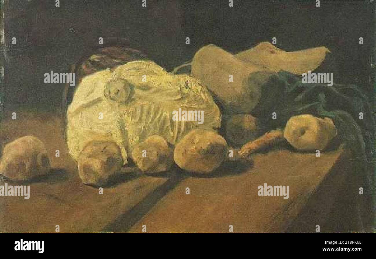 Vincent van Gogh - Still Life with Cabbage and Clogs F1 Stock Photo - Alamy