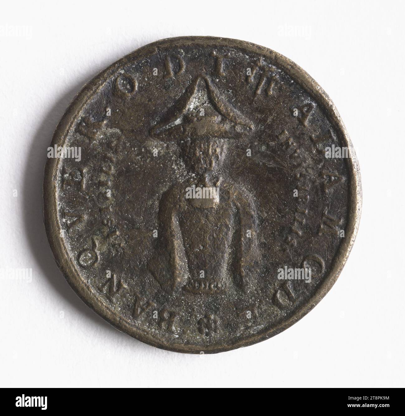 German satirical token (?): Banqueroute est a la mode, n.d ...