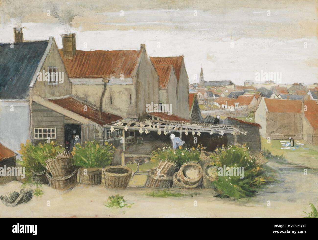 Vincent van Gogh - The Fish Drying Barn at Scheveningen - F945 JH160 ...