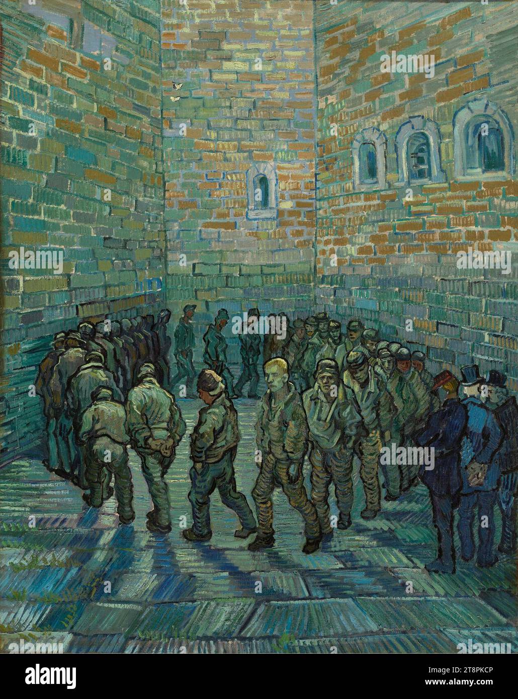 Vincent van Gogh - The Prison Courtyard (1890 Stock Photo - Alamy