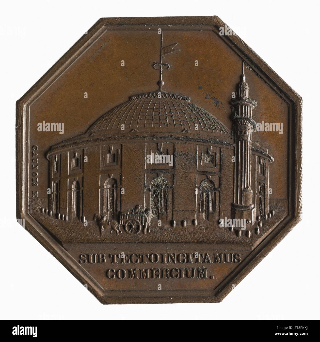 Les facteurs a la halle aux farines, 1823, In 1823, Numismatic, Coin ...