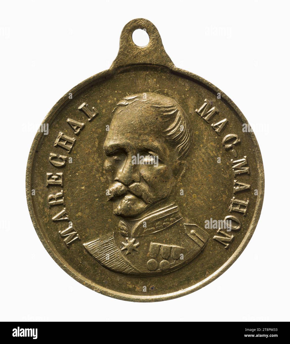 Satirical medal: Marshal Mac-Mahon wounded at the battle of Sedan ...