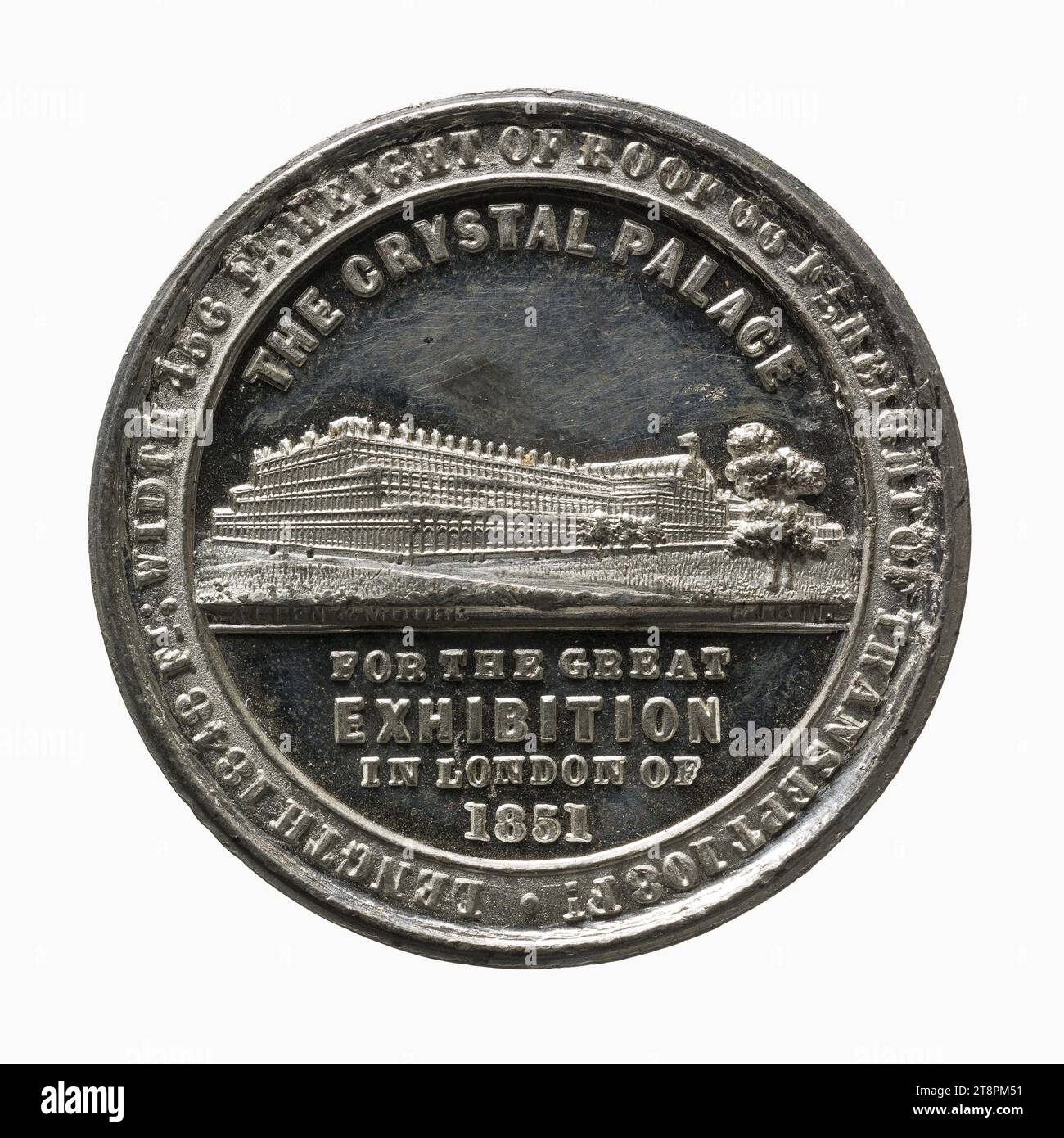 The Crystal Palace at the London World's Fair, 1851, Allen and Moore ...