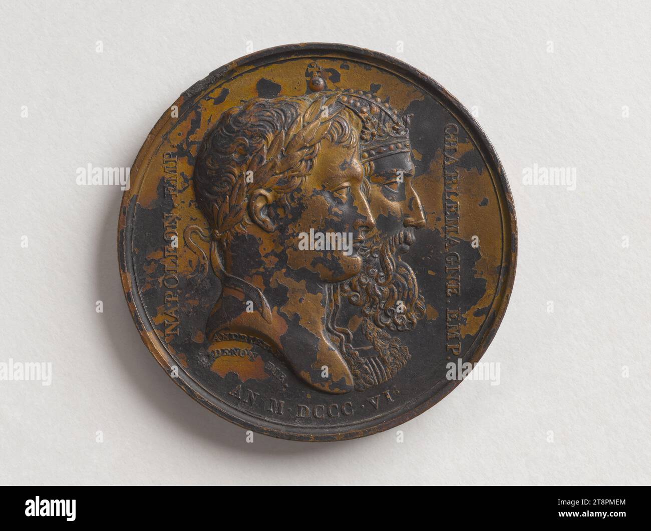 Alliance with Saxony, 1806, Andrieu, Bertrand or Jean-Bertrand, Medal ...