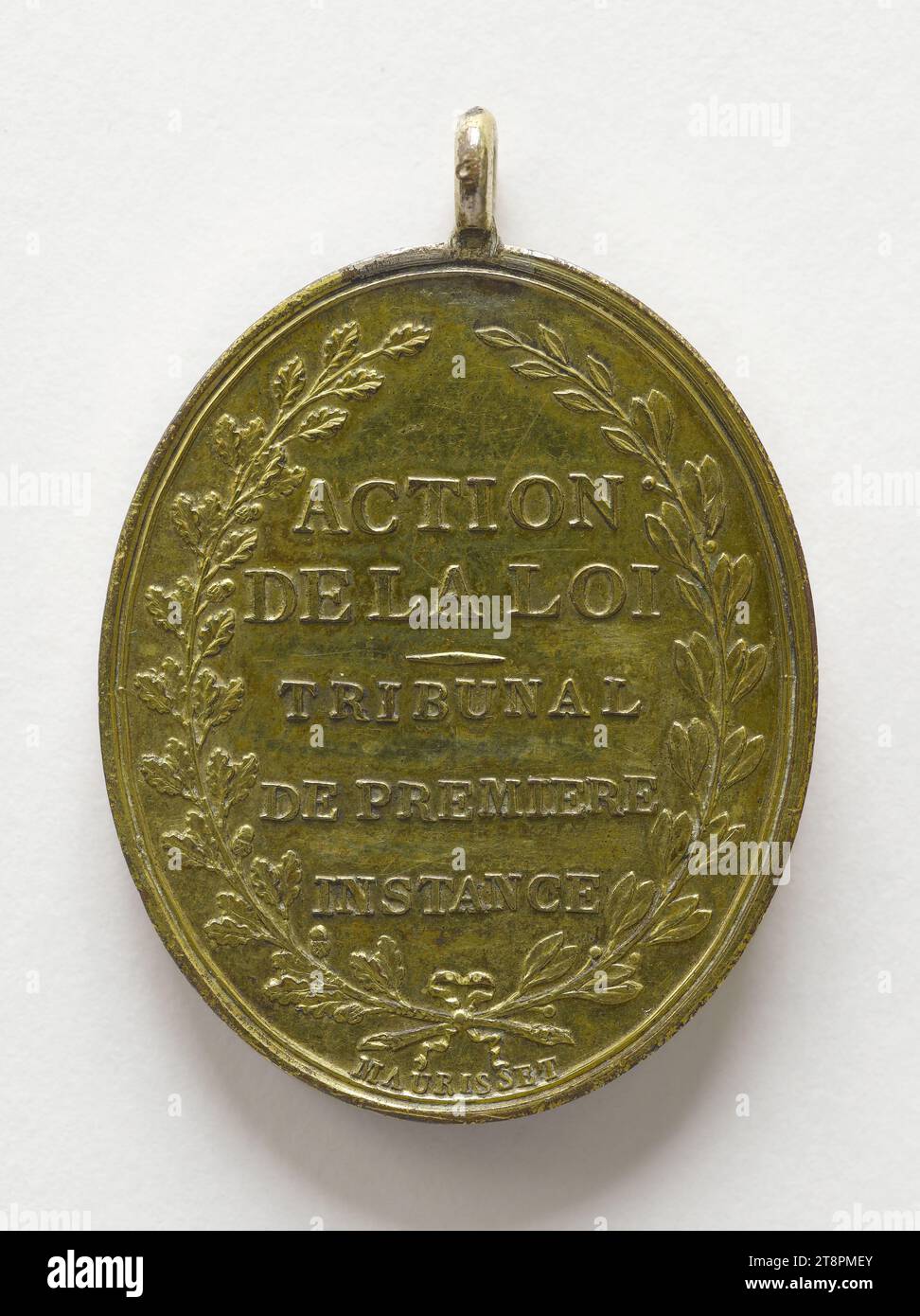 Badge of office of Judge at the Court of First Instance, Third Republic ...