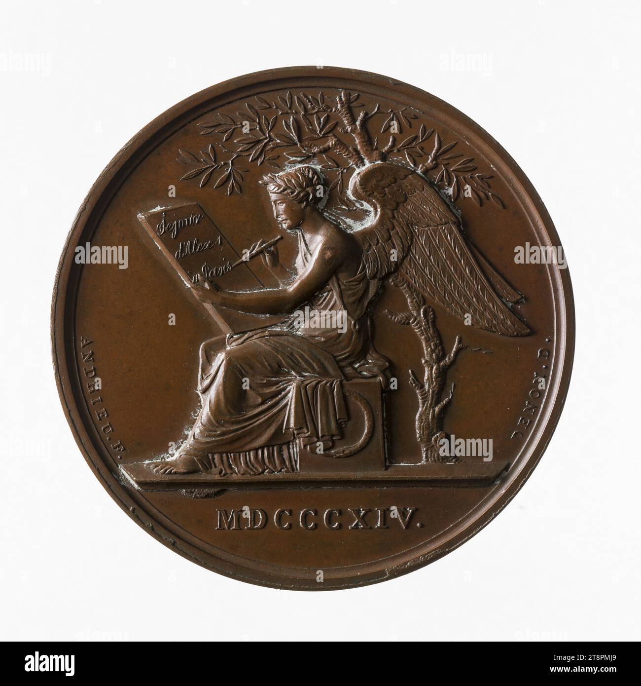 Alexander I (1778-1825), Emperor of Russia (1801-1825), in Paris, 1814 ...