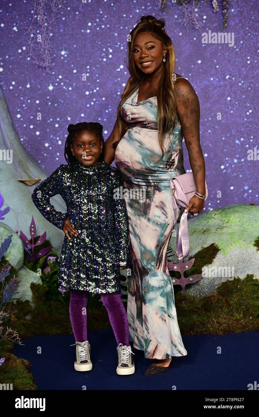 London, UK. 20th Nov, 2023. Disney -"WISH" UK Premiere at ODEON Luxe ...