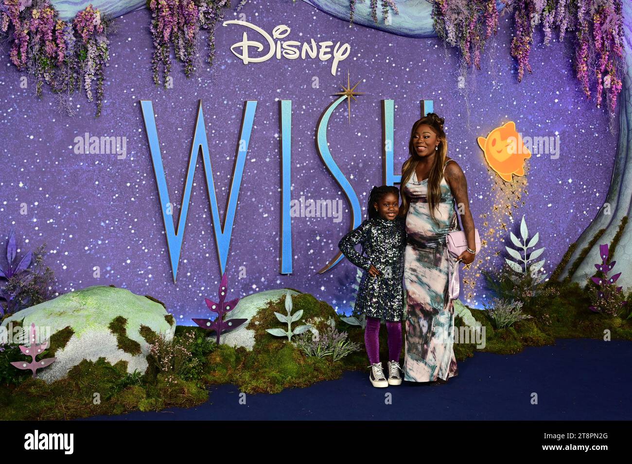 London, UK. 20th Nov, 2023. Disney -"WISH" UK Premiere at ODEON Luxe ...