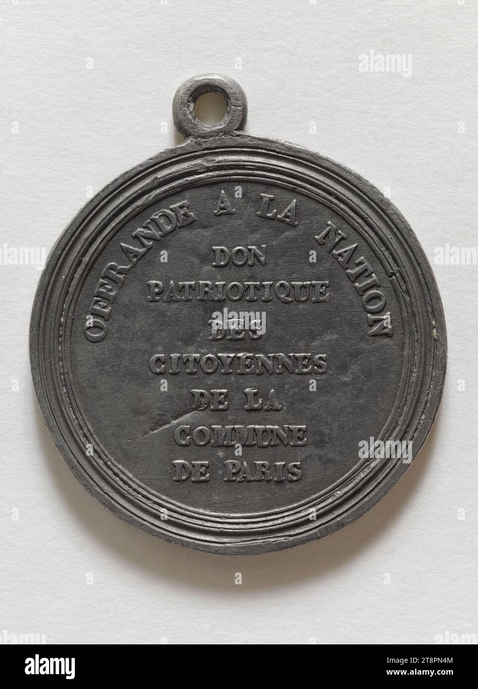 Don patriotique des citoyennes de la commune de Paris, 1789, Andrieu ...