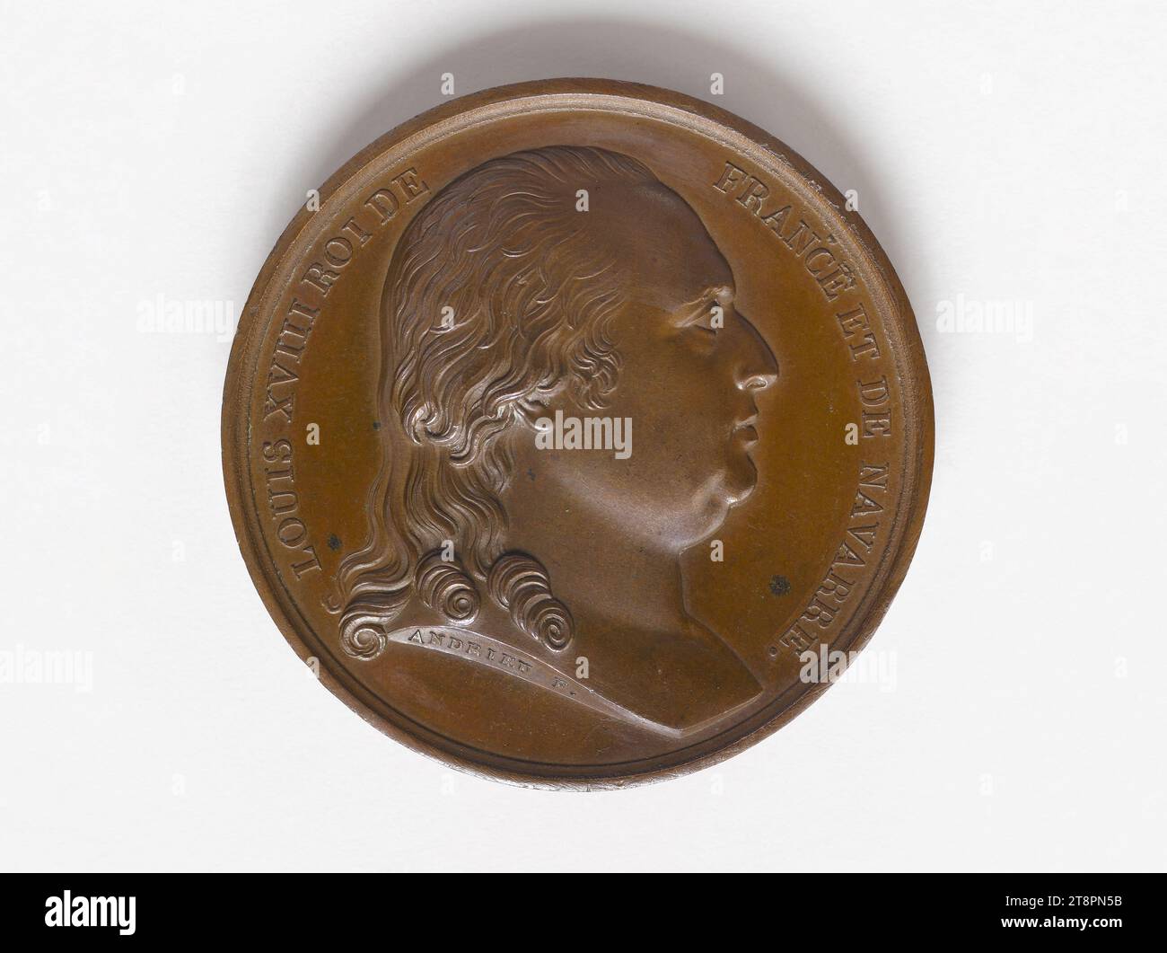 Entry of Louis XVIII in Paris, May 3, 1814, Andrieu, Bertrand or Jean ...