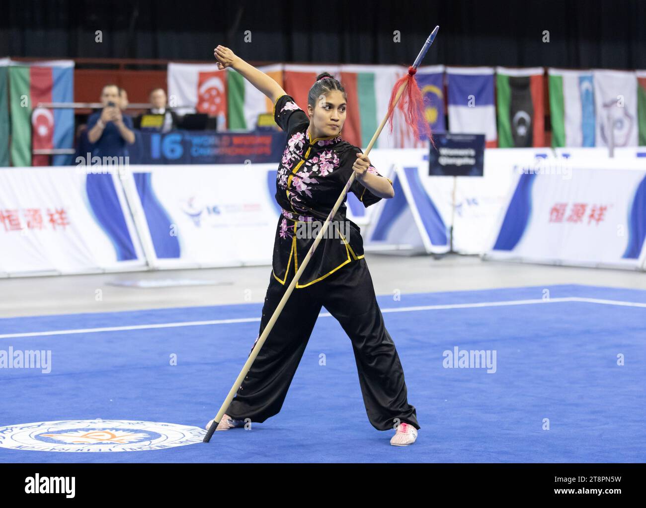 Fort Worth, USA. 20th Nov, 2023. Melina Fiorella Arevalo of Argentina ...