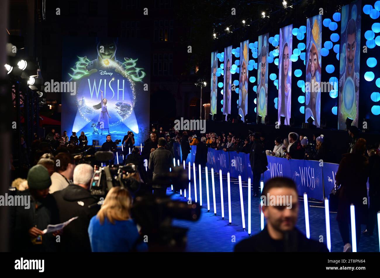 London, UK. 20th Nov, 2023. Disney -"WISH" UK Premiere at ODEON Luxe ...