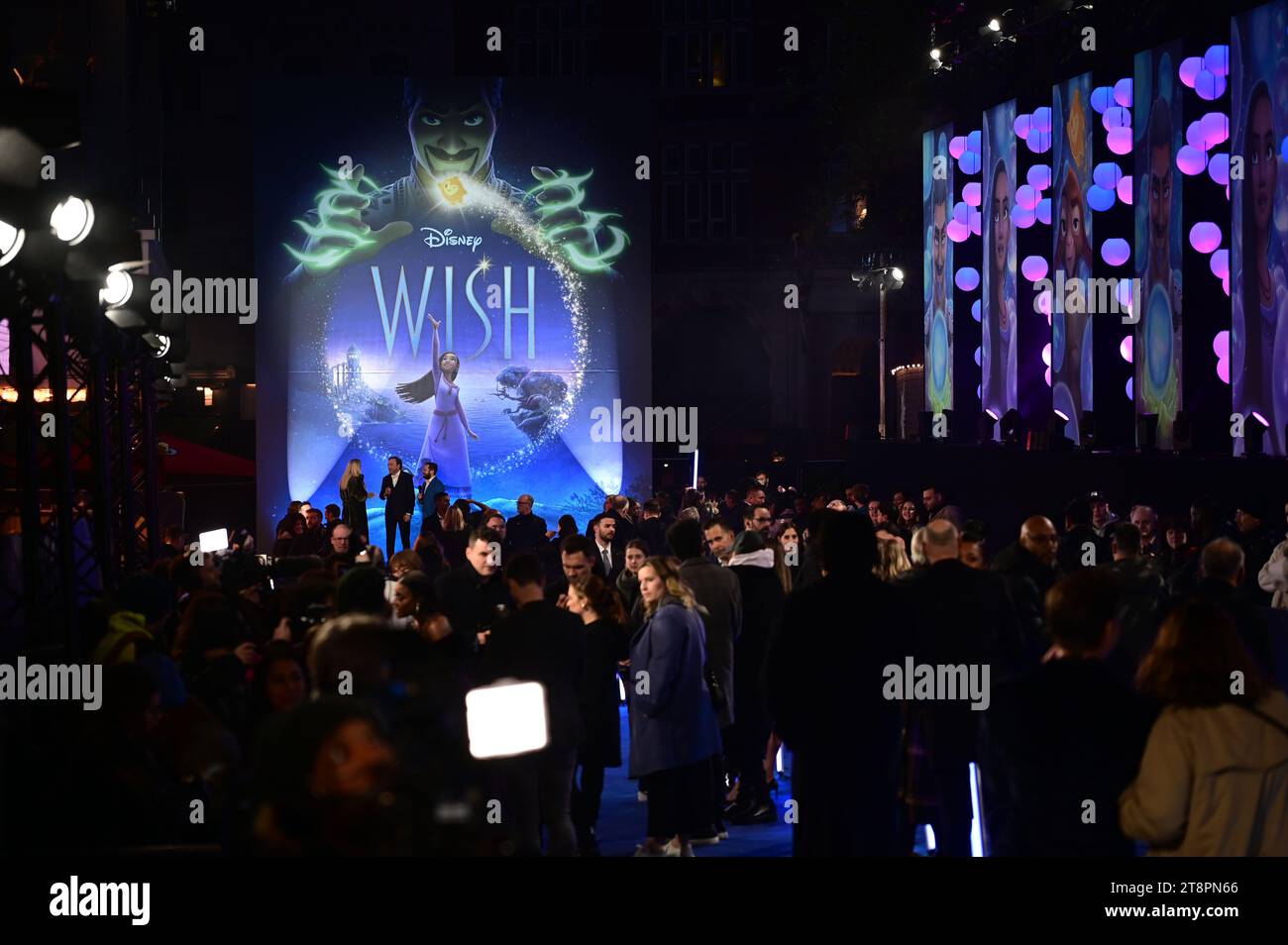 London, UK. 20th Nov, 2023. Disney -"WISH" UK Premiere at ODEON Luxe ...