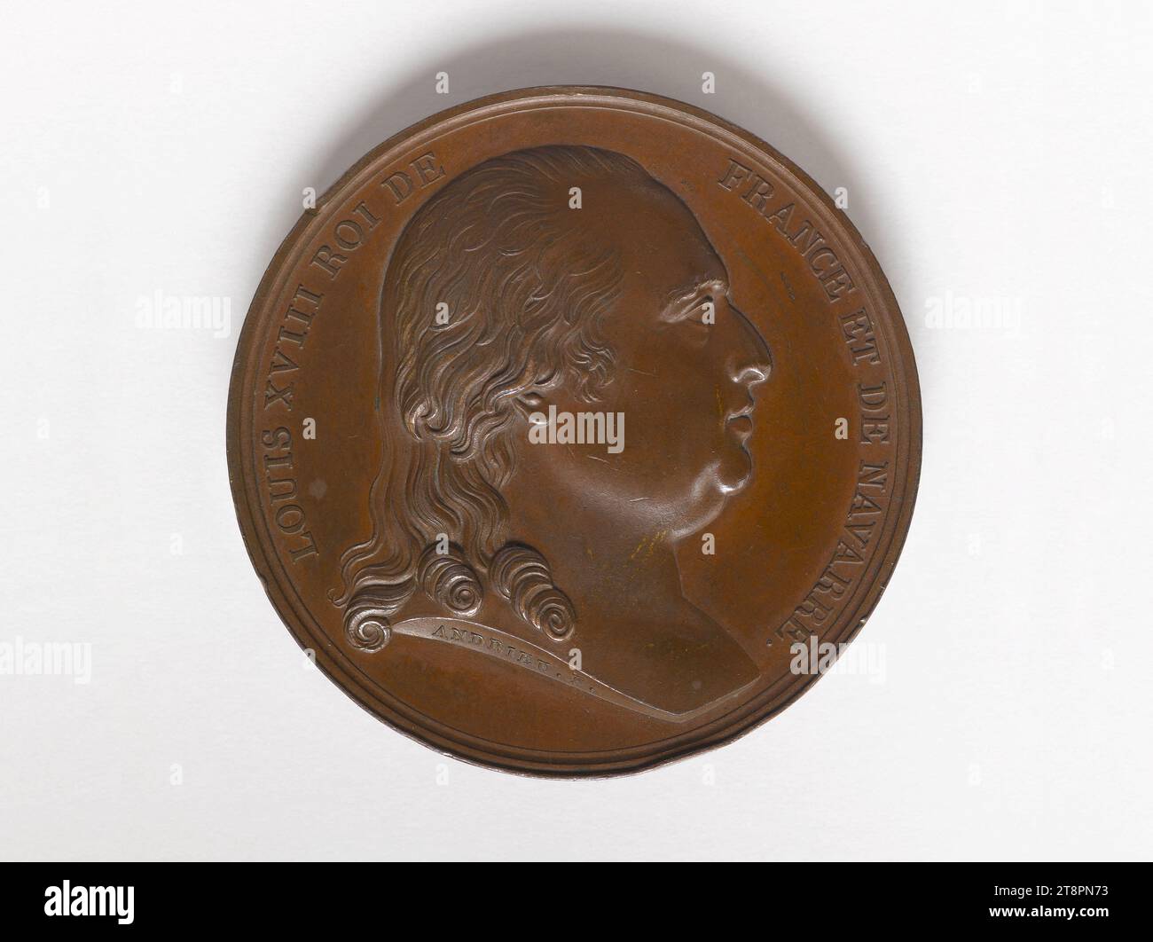 Entry of Louis XVIII in Paris, May 3, 1814, Andrieu, Bertrand or Jean ...