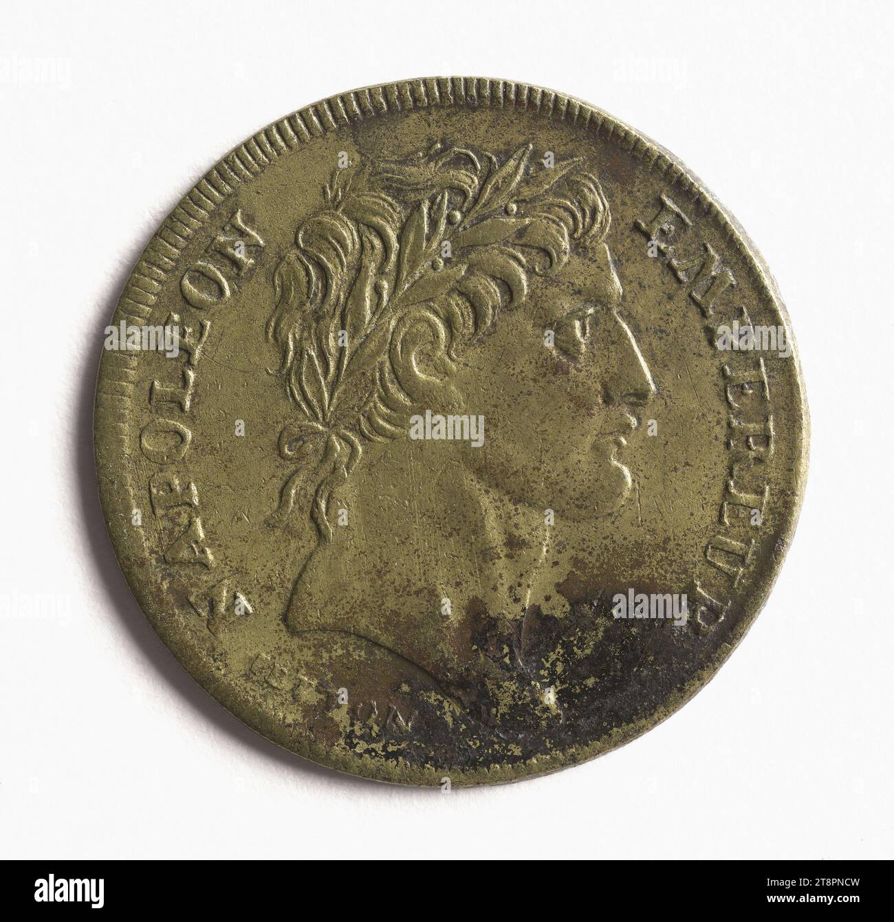 Napoleon I Emperor, 19th century, Lauer, Medal Engraver, 19th century ...
