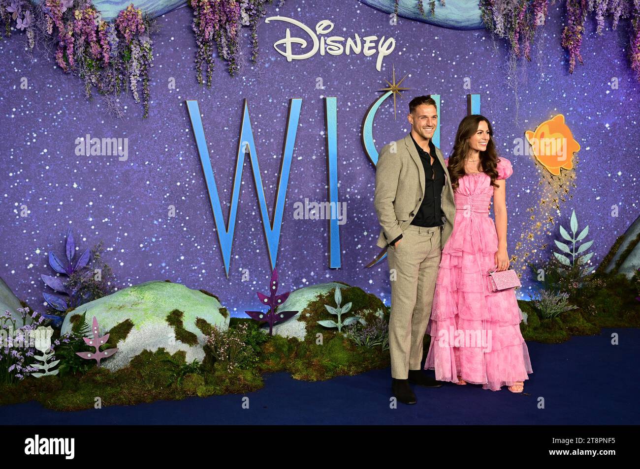 London, UK, 20th November 2023. Disney -"WISH" UK Premiere at ODEON ...