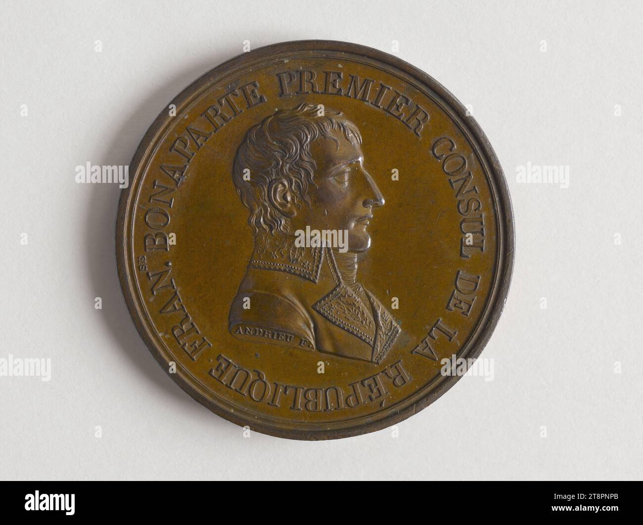 Peace of Lunéville, 20 pluviose year IX (February 9, 1801), Andrieu ...