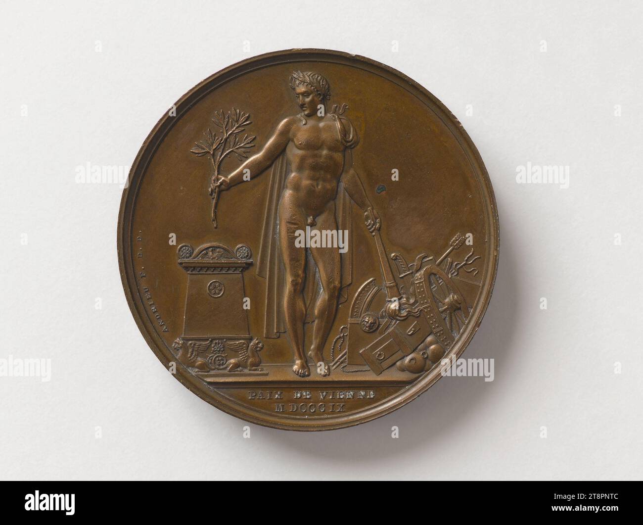 Peace of Vienna, October 14, 1809, Andrieu, Bertrand or Jean-Bertrand ...