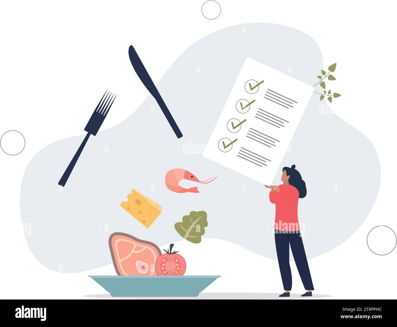 Healthy meal planning with daily food ingredients list .Weekly eating ...