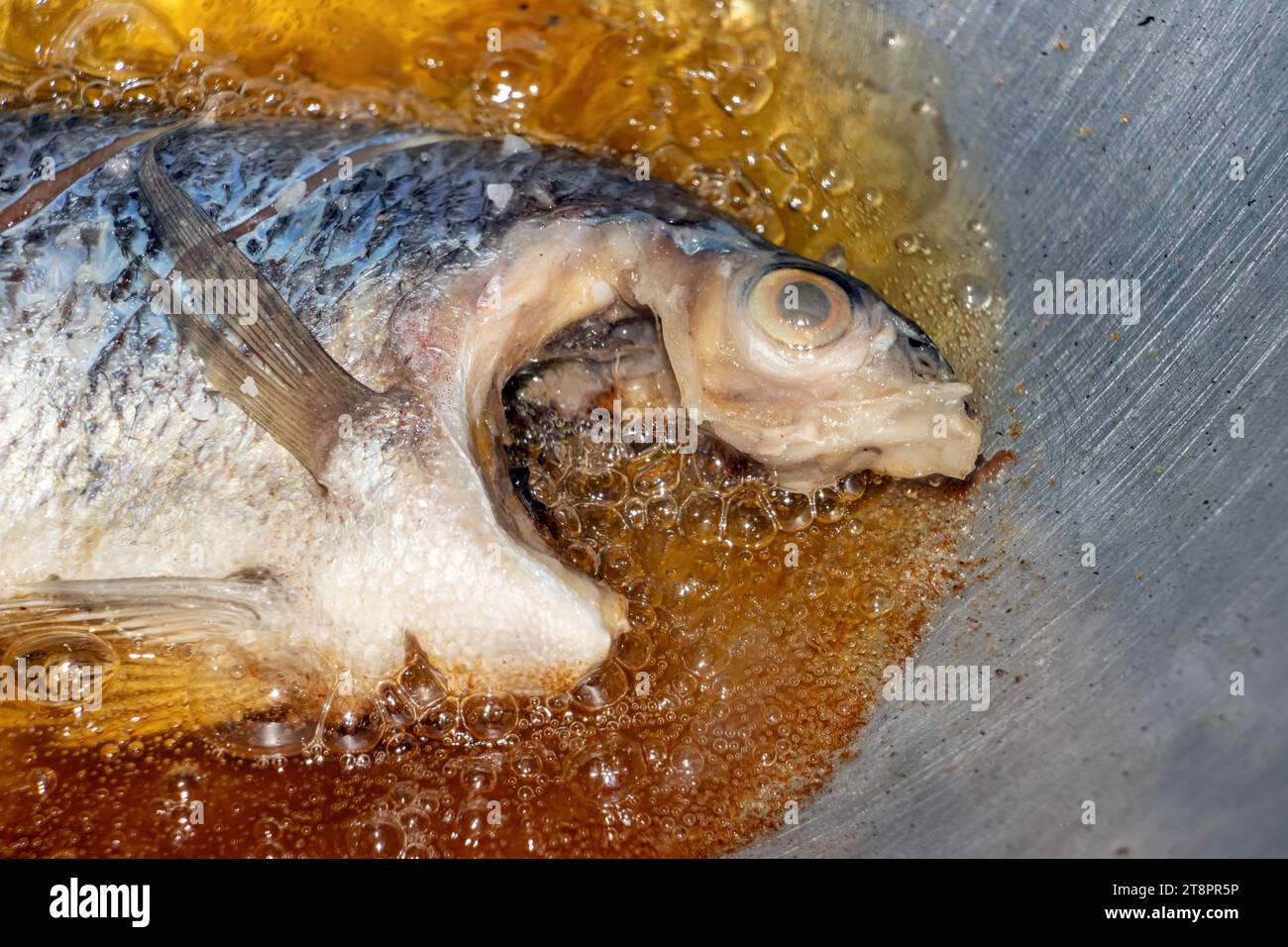 Oil fried fish hi-res stock photography and images - Alamy