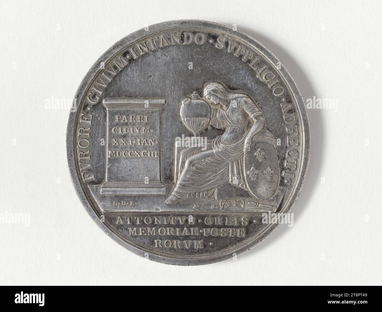 Commemoration of the death of Louis XVI, January 21, 1793, Baldenbach ...