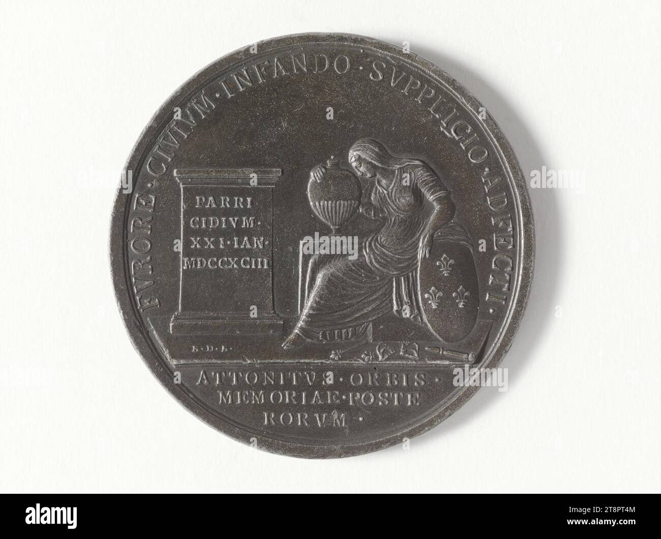 Commemoration of the death of Louis XVI, January 21, 1793, Baldenbach ...